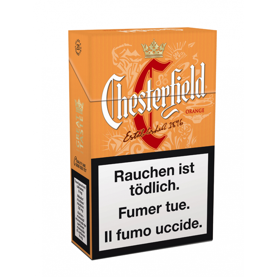 Alle Chesterfield Zigaretten – BestKiosk